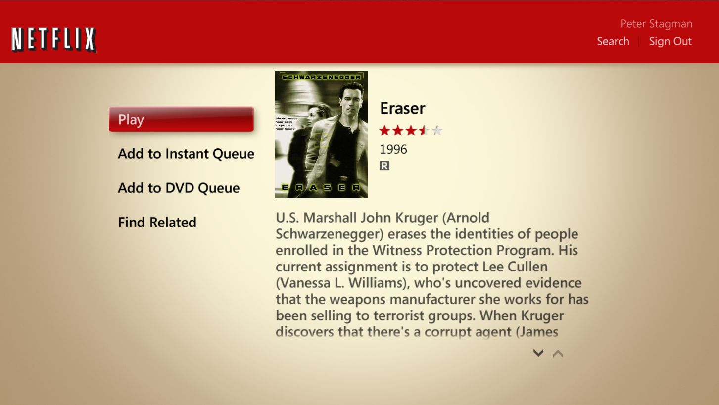 New Media Center content from Microsoft . . . Netflix! - The Digital ...