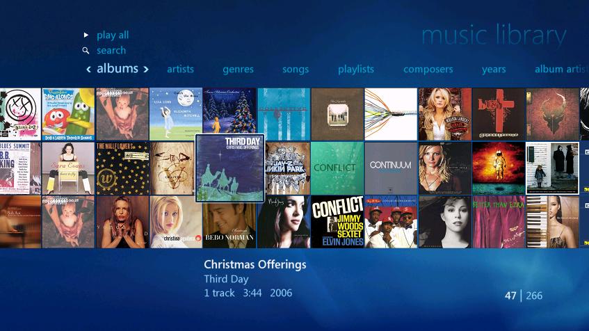 Media Center Music Library Bug - Hotfix Released - The Digital Media Zone