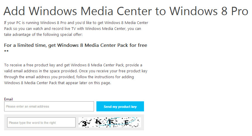 Media Center Now Available for Windows 8 for Free - The Digital Media Zone