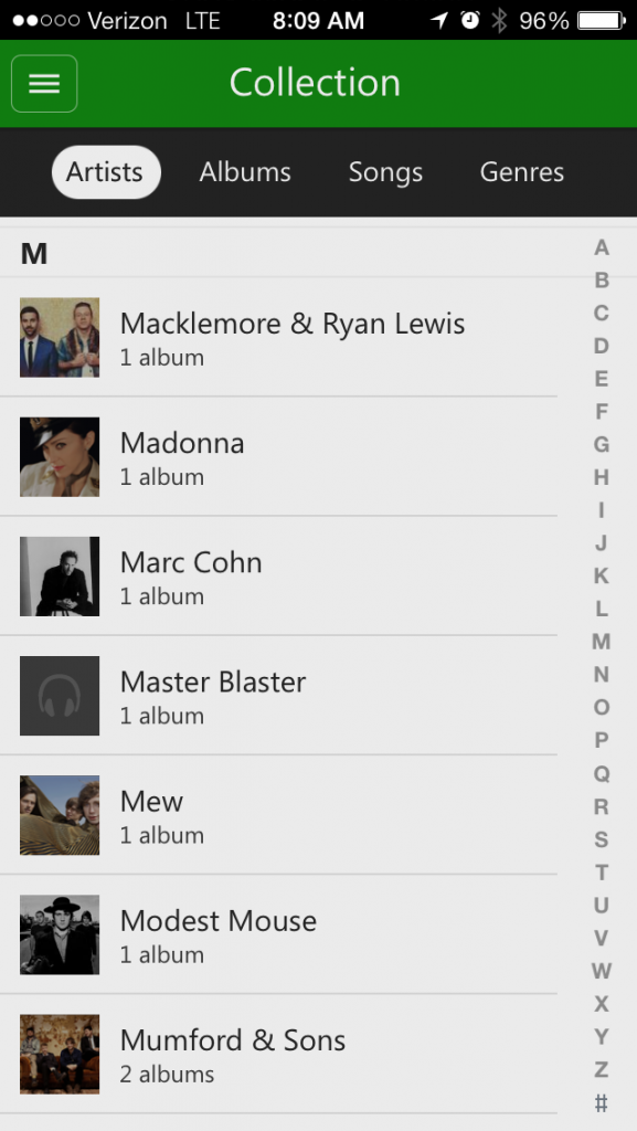Xbox Music for Android and iOS Hands-On - The Digital Media Zone